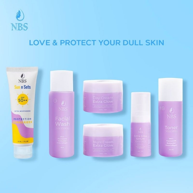 Jual NBS EXTRA GLOW + SUNSCREEN SUN N SETS (PAKET LENGKAP) | Shopee ...