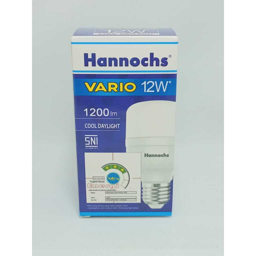 Jual Lampu LED Hannochs Vario 12W 12 W 12 Watt 12Watt - Putih Cooldaylight | Shopee Indonesia
