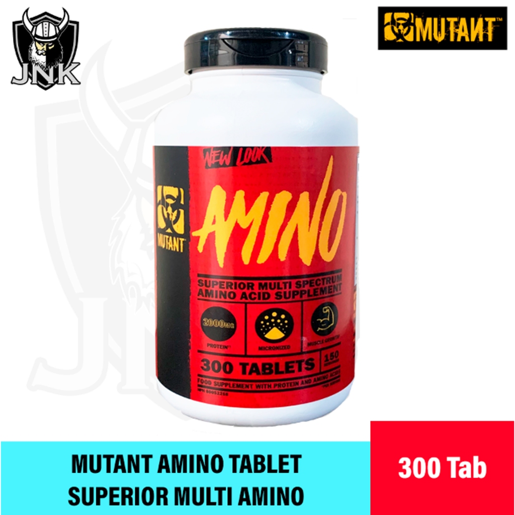 Jual MUTANT AMINO 300 TABLET | Pertumbuhan Daya Tahan Pemulihan dan ...