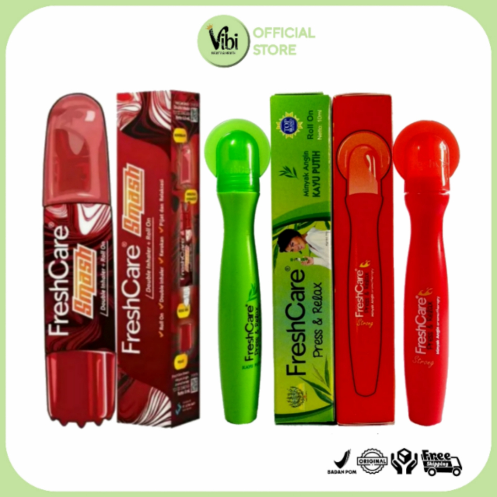 Jual Fresh Care Smash Double Inhaler Roll On / Smash Matcha / Freshcare ...