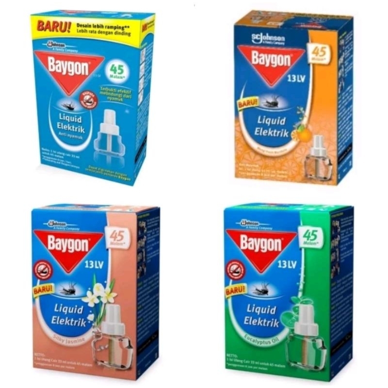 Jual Baygon Liquid Electric - Obat Nyamuk Listrik Refill - 33ml | Shopee Indonesia