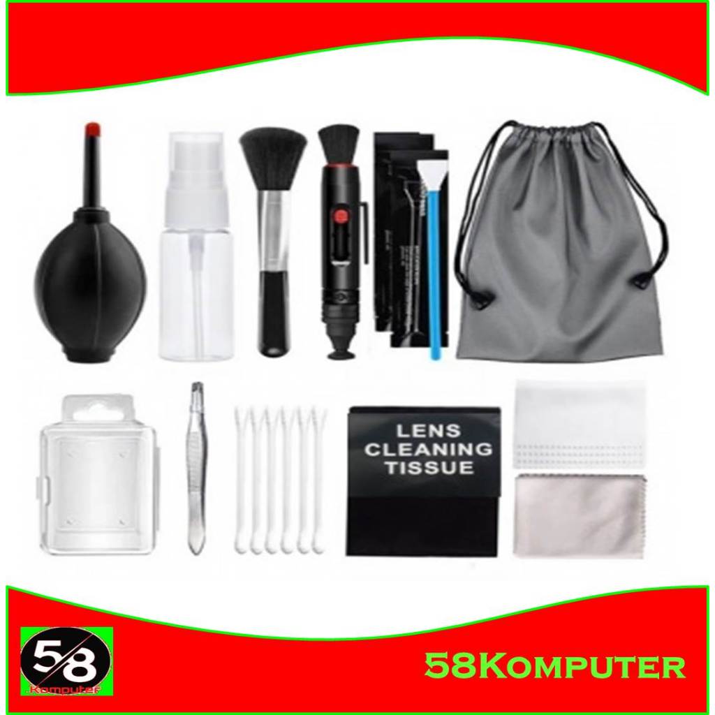 Jual 12 in 1 Set Pembersih Debu Kamera Lensa Camera Dslr Cleaning Kit ...