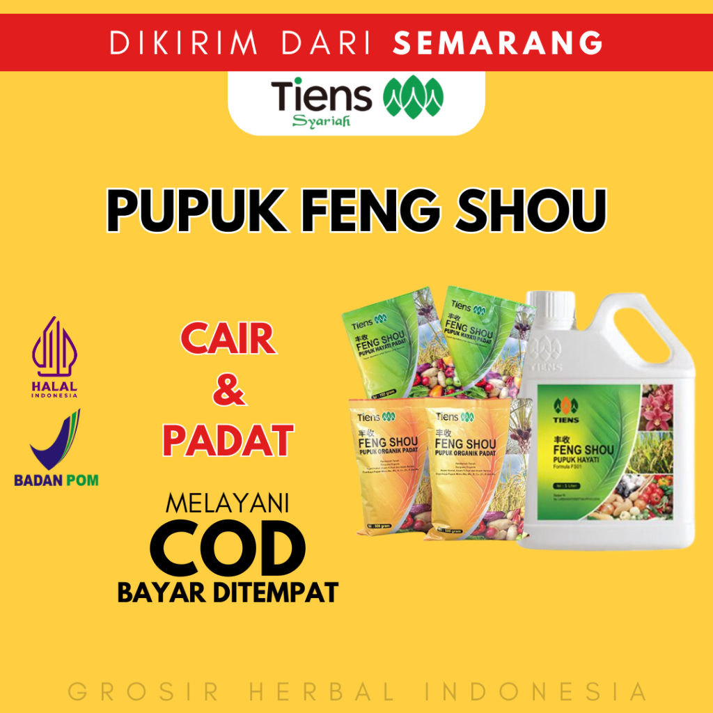 Jual Pupuk Tiens | Pupuk Feng Shou | Pupuk Hayati | Pupuk Cair | Shopee ...