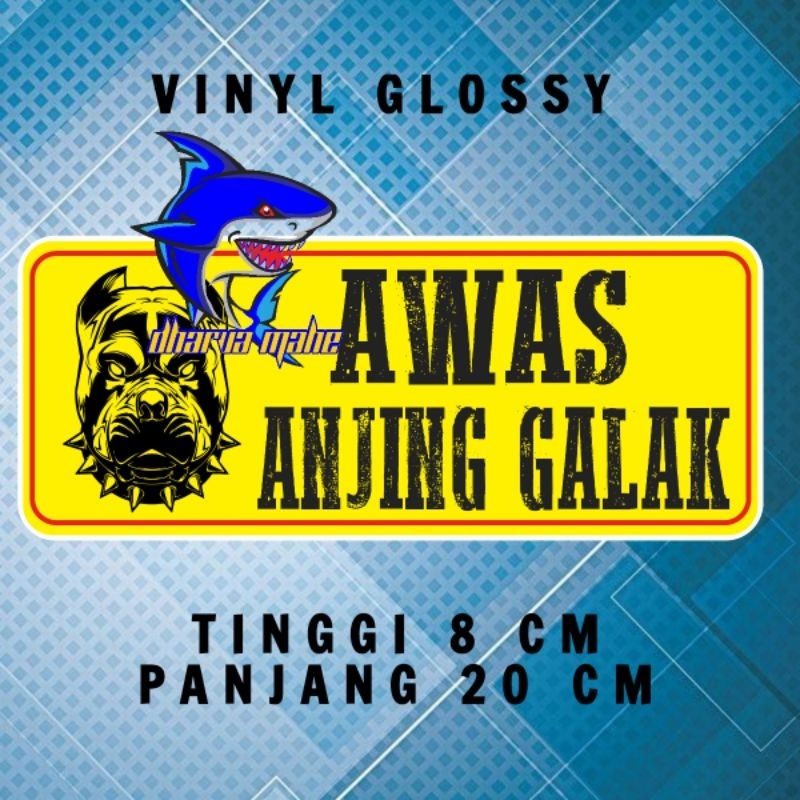 Jual Stiker tempel,stiker mobil,stiker vinyl,stiker warning | Shopee ...
