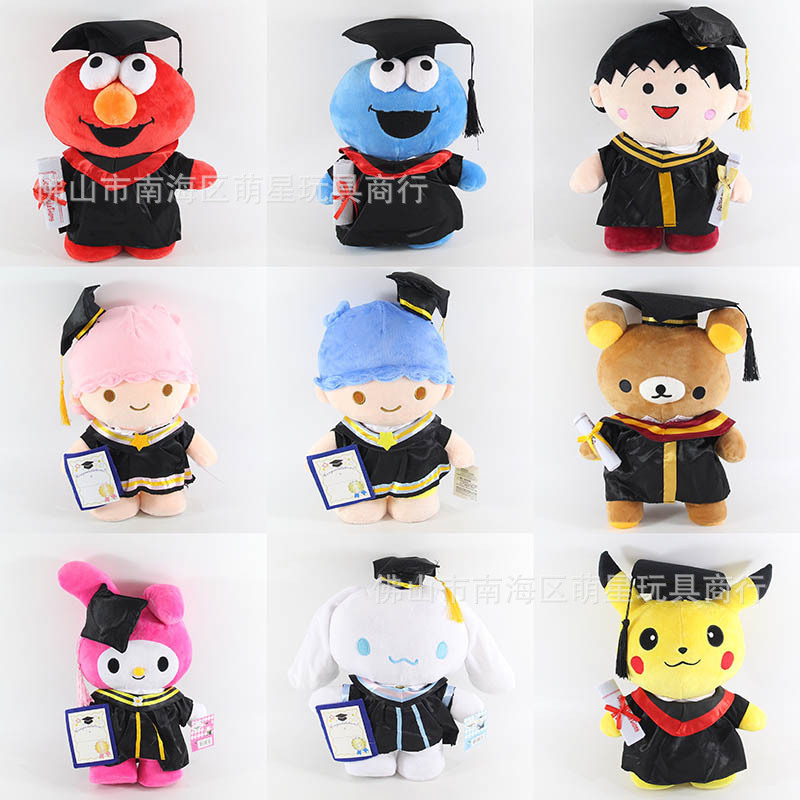 Jual Boneka Wisuda Sanrio 36CM Boneka Wisuda Cinnamoroll Boneka Wisuda ...