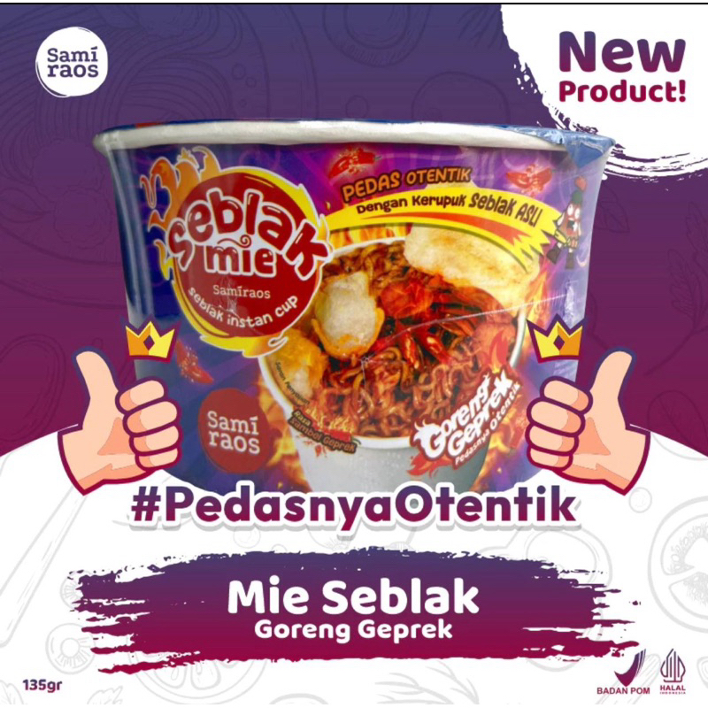 Jual Samiraos seblak mie goreng (cup) | Shopee Indonesia