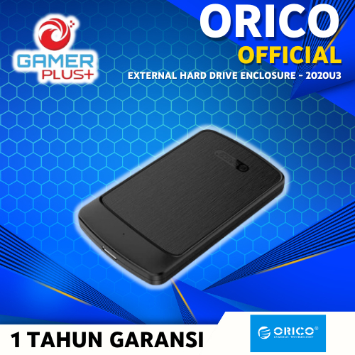 Jual ORICO Hard Drive HDD Hard Disk Enclosure 2020U3-V1-BK-EP USB-A to ...