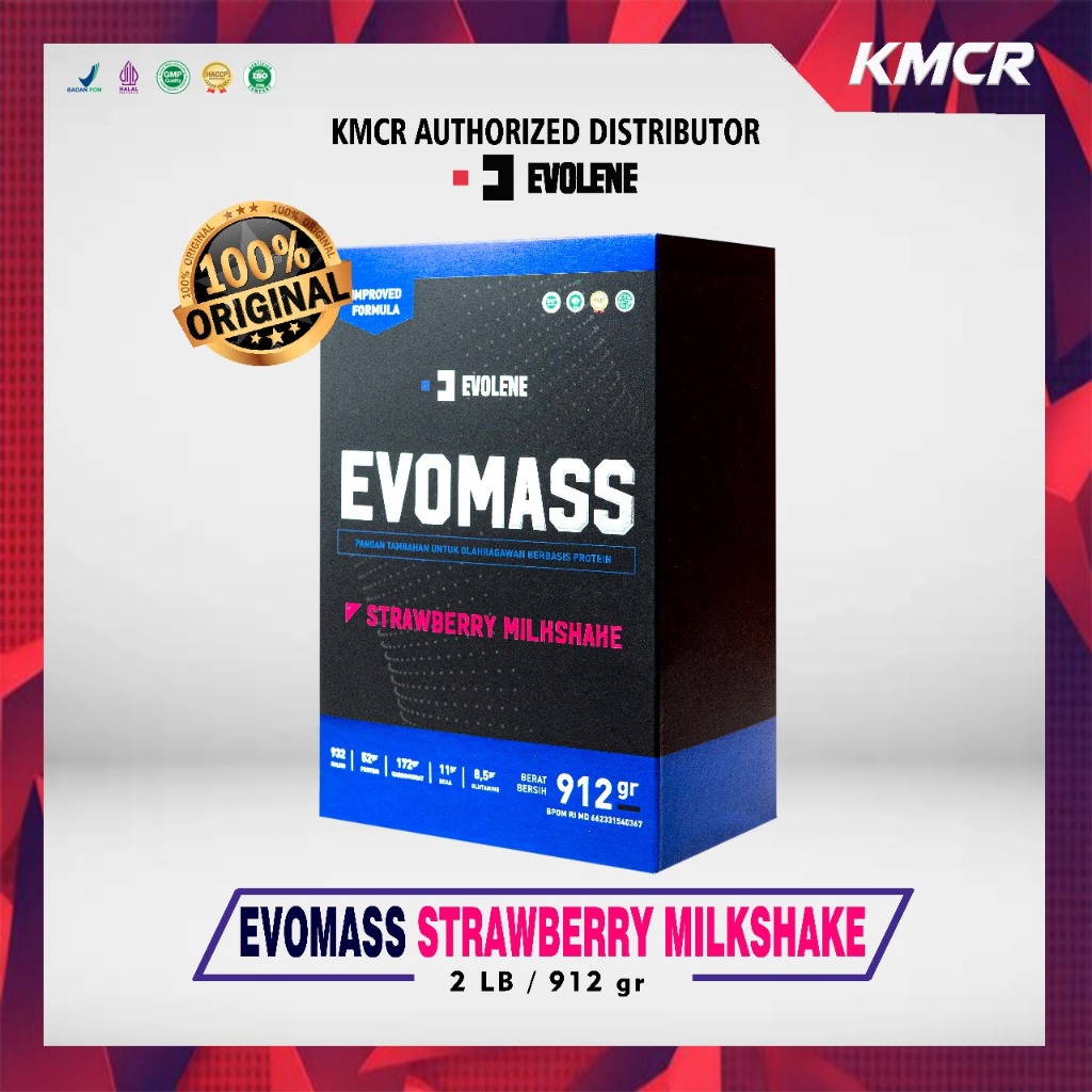 Jual EVOLENE EVO MASS 2LB SUSU EVOMASS EVOLENE GAINER SUSU GYM DAN FITNESS - KMCR NEXTLEVEL ...