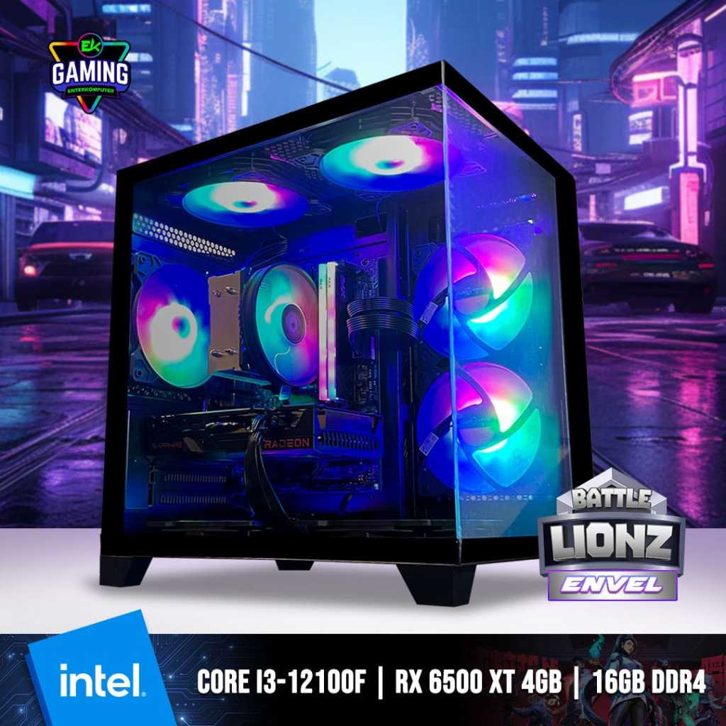 Jual PC Rakitan EK Studio BattleLionz Envel - Core i3 RX 6500 XT ...