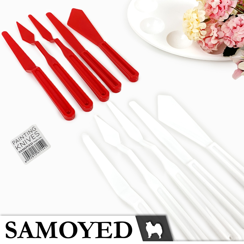 Jual Pisau / Spatula Lukis / Palet / Tanah Liat / Dekorasi Kue Plastik ...