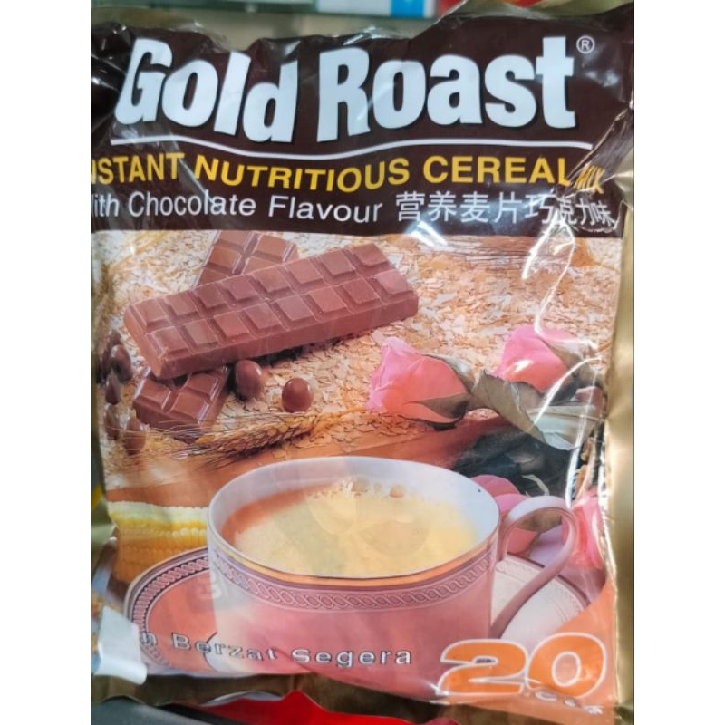 Jual GOLD ROAST INSTANT NUTRITIOUS CEREAL 600g WITH CHOCOLATE FLAVOUR ...