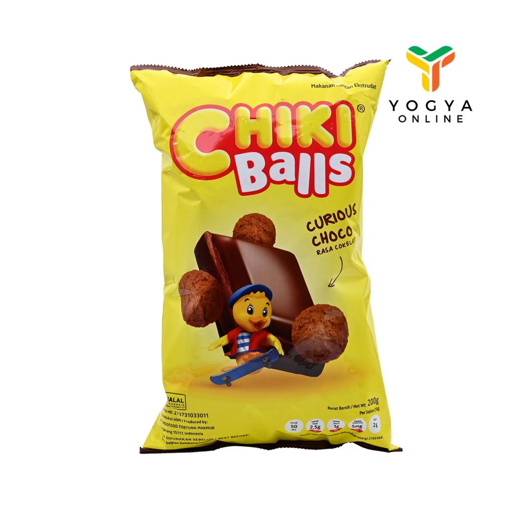 Jual Chiki Balls Coklat Curios Choco 200 Gr | Shopee Indonesia