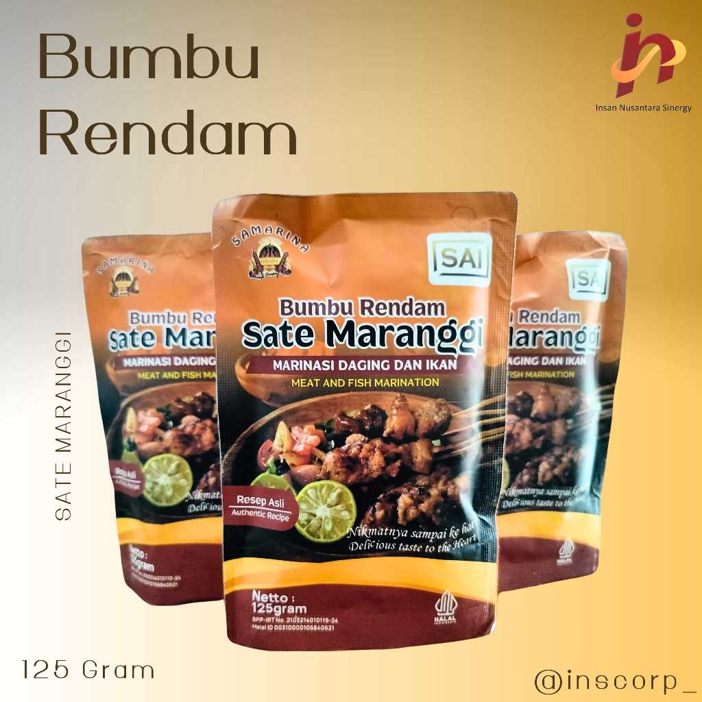 Jual Bumbu Rendam Sate Maranggi 125g | Shopee Indonesia