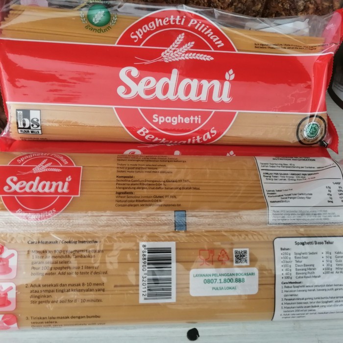Jual Sedani Spaghetti 1kg | Shopee Indonesia