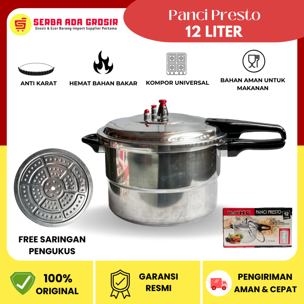 Jual PANCI PRESTO HC 12 LITER ORIGINAL TERMURAH | Shopee Indonesia