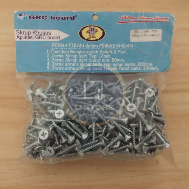 Jual Sekrup GRC Board - Isi 500pcs | Shopee Indonesia