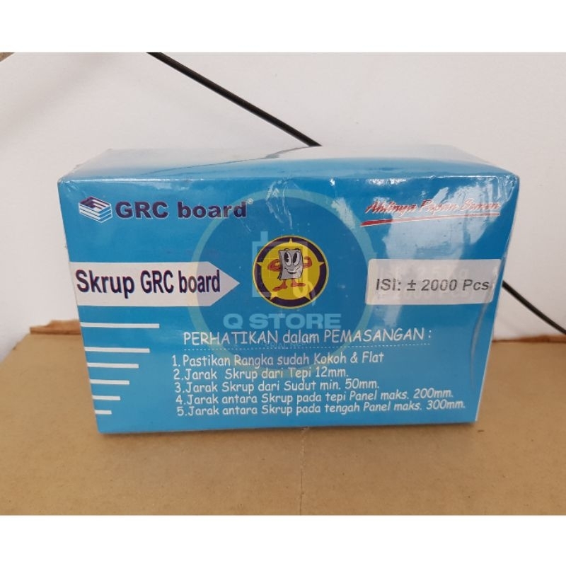 Jual Sekrup GRC Board - Isi 2000pcs | Shopee Indonesia
