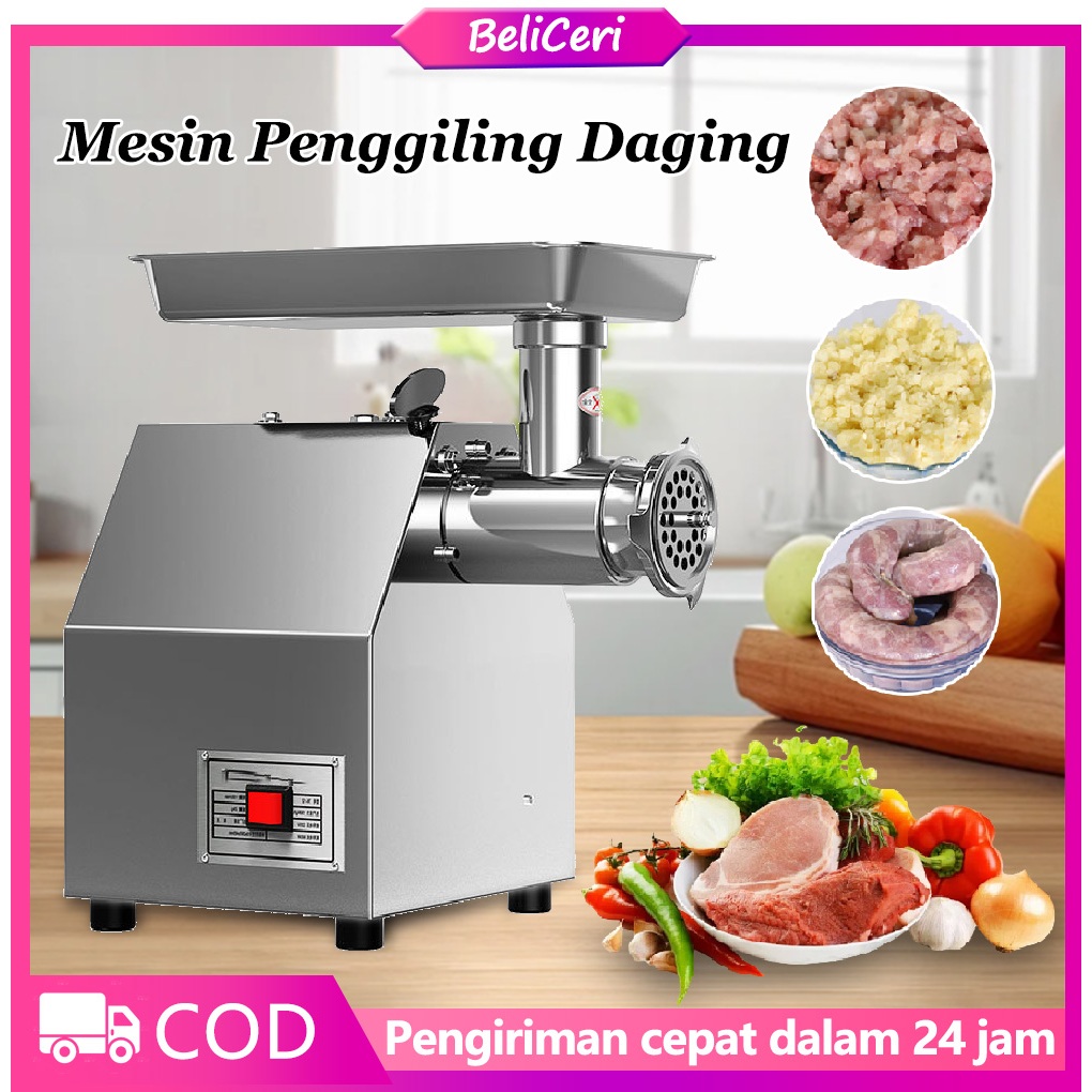 Jual 【Spot】Belender Daging 60 kg/jam / Otomatis Penuh food processor ...
