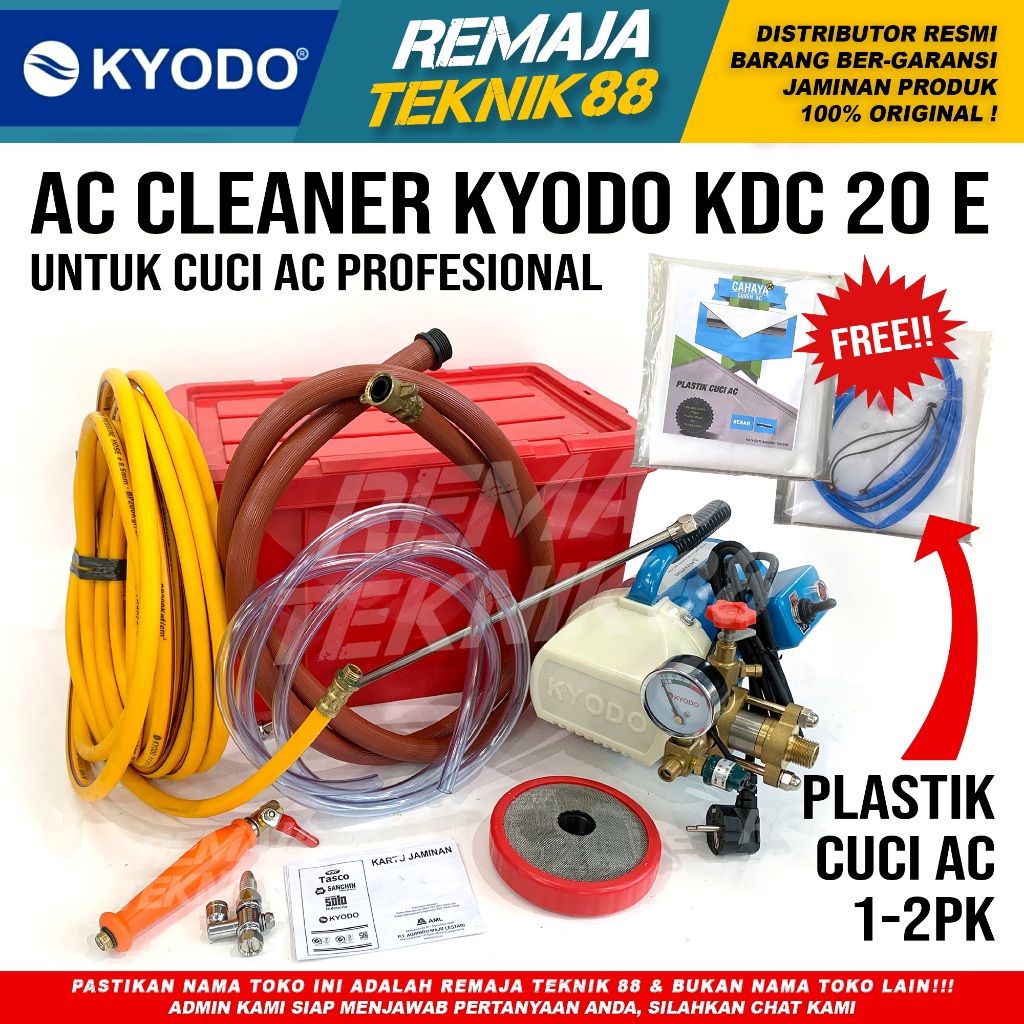 Jual ALAT CUCI AC KYODO OTOMATIS KYODO KDC 20 E / MESIN JET CLEANER BOX ...