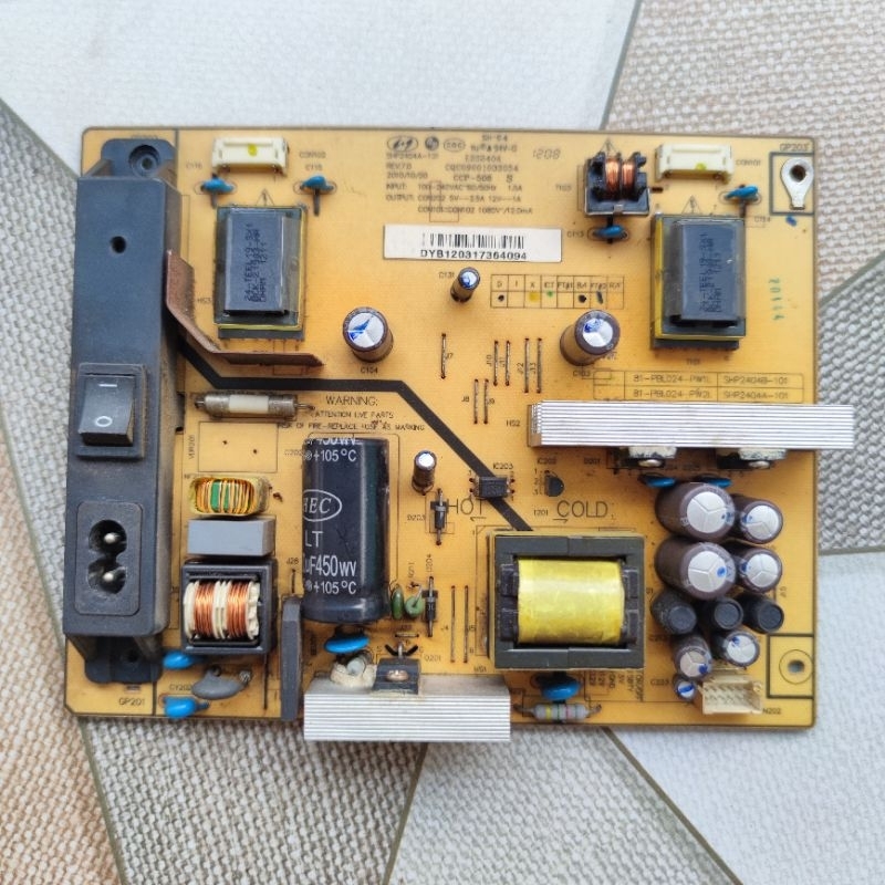 Jual power suplay ace matic regulator psu tv polytron PLM 24M61 ...