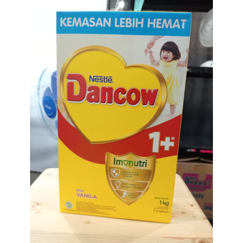 Jual DANCOW 1 PLUS VANILA/MADU BOX 1KG | Shopee Indonesia