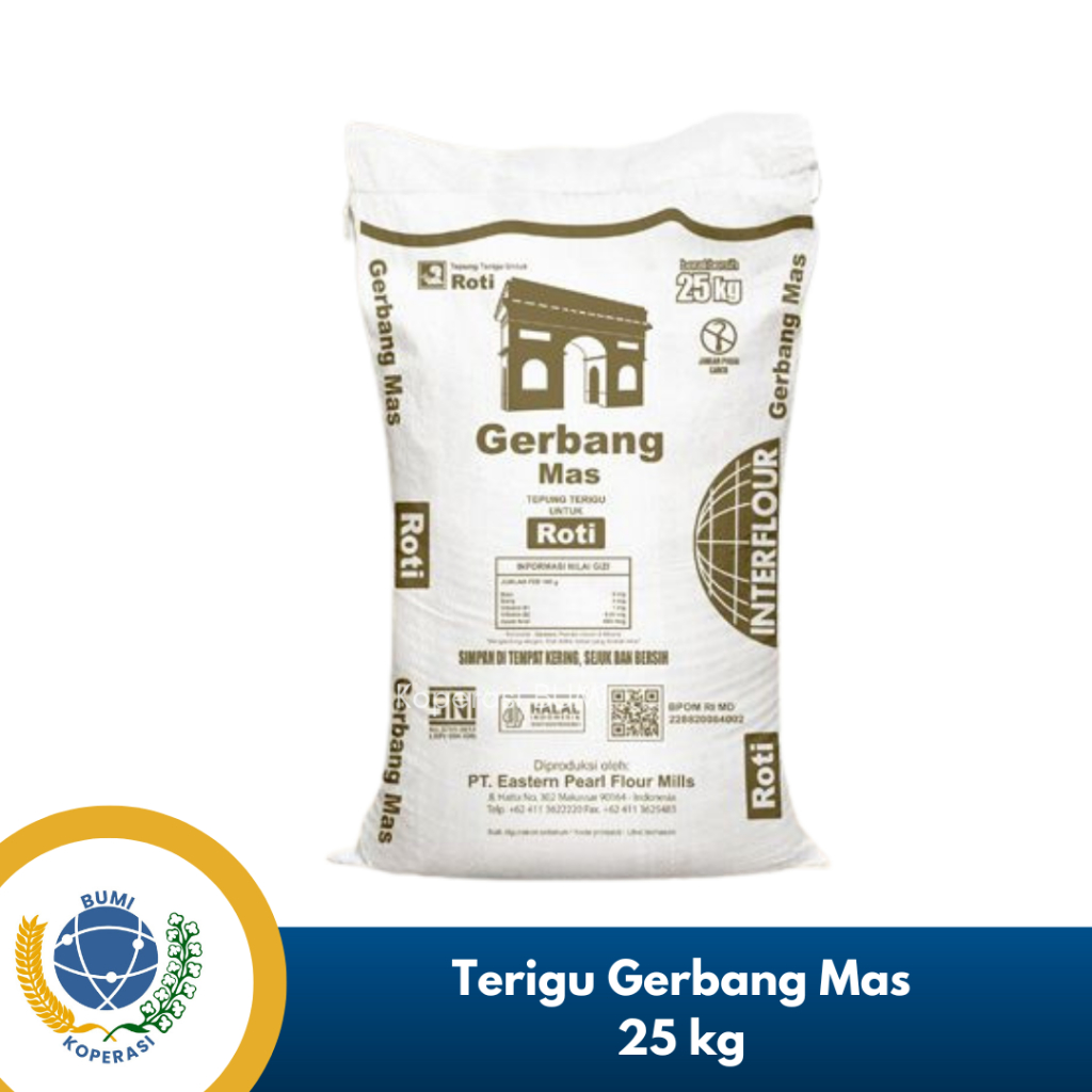 Jual Tepung Terigu Eastern Interflour Gerbang Mas 25 Kg | Shopee Indonesia