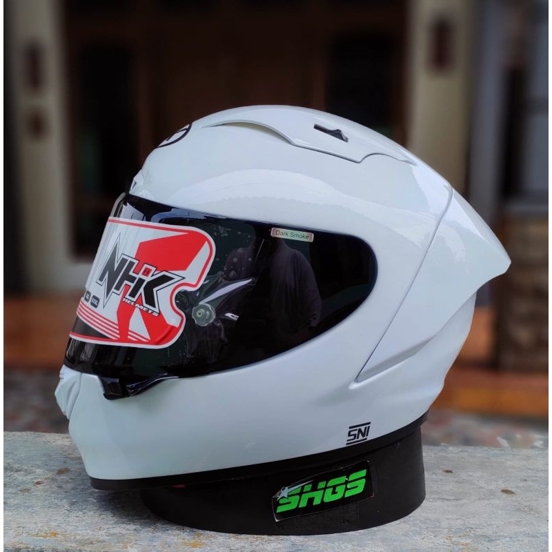 Jual NHK GP R TECH RACE SOLID WHITE BISA REQUEST NOMER NAMA ORIGINAL ...