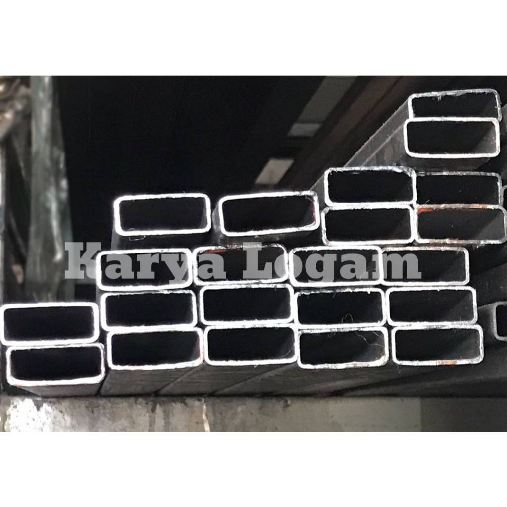 Jual Besi Hollow Holo 16x36 mm (1.6 x 3.6 cm) tebal 1.4 mm Stall / Pipa ...