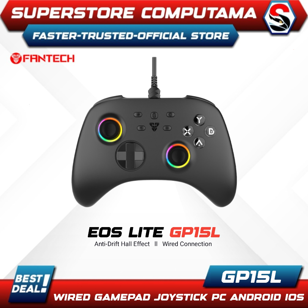 Jual Fantech GP15L | GP-15L EOS LITE ORION Multi Platform Wired Gamepad | Shopee Indonesia