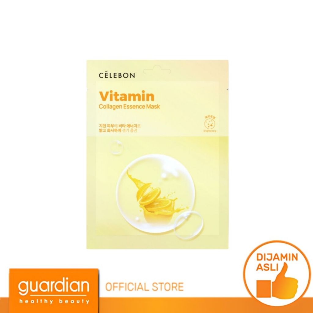 Jual CELEBON Collagen Essence Mask Vitamin | Shopee Indonesia