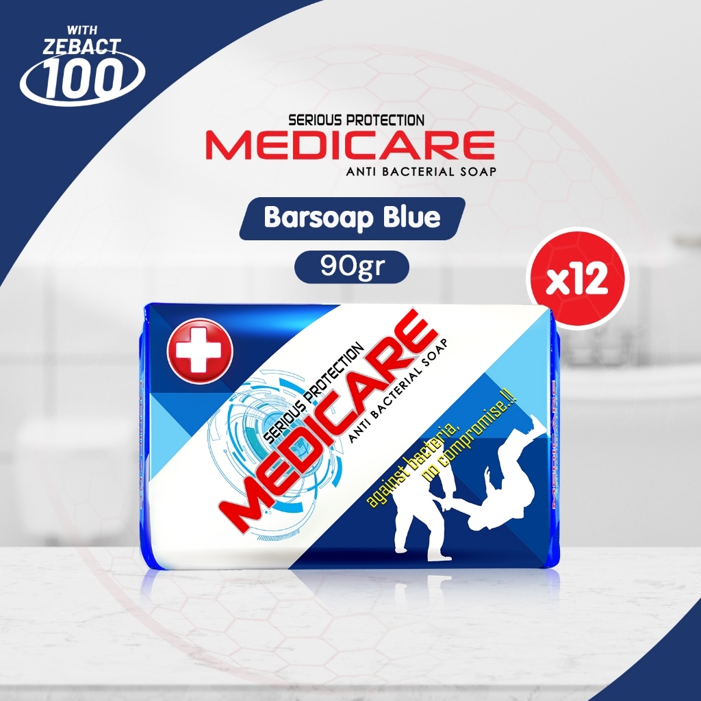 Jual MEDICARE Sabun Antibakteri 90g (8 pcs) & (6PCS) ALL VARIAN ...
