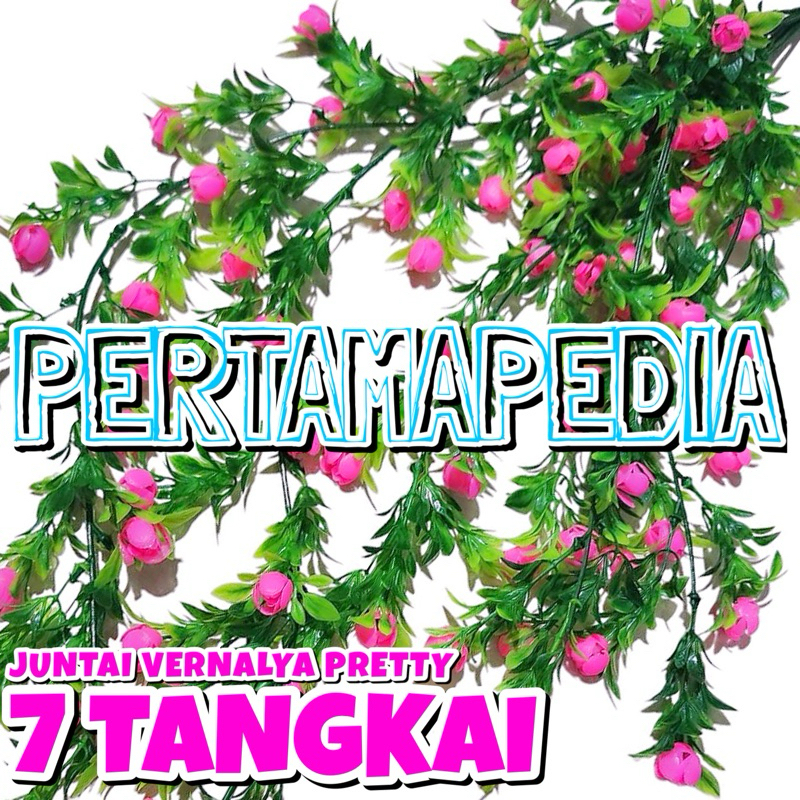 Jual Juntai Vernalya Pretty Priti X7/ Bunga Merambat/ Bunga Plastik ...