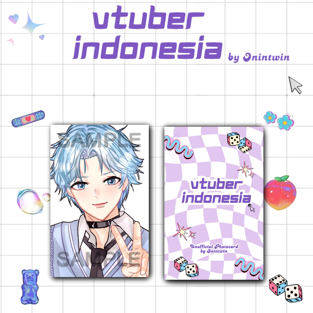 Jual Photocard Vtuber Krow/Agil/Exu/Akemi/Keizaki/Shirofuku/Gin/Ariyasu/Souta/Harris/Arion/Kobo ...