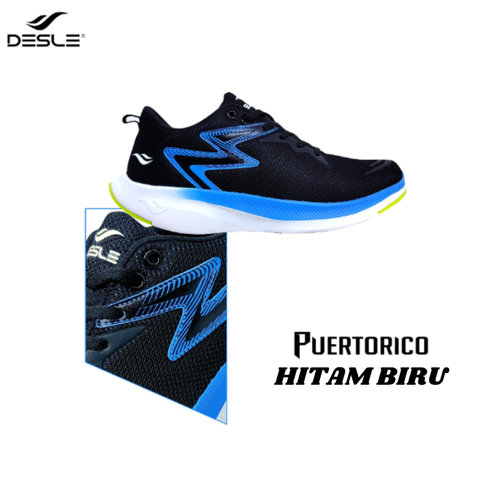 Jual Sepatu Desle Puerto Rico Sepatu Lari Runing Joging Senam | Shopee ...
