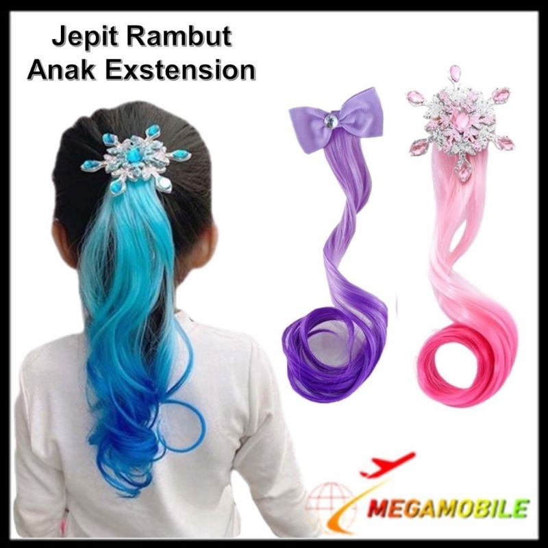 Jual [moon baby] Rambut palsu anak perempuan model Diamond Snow ...