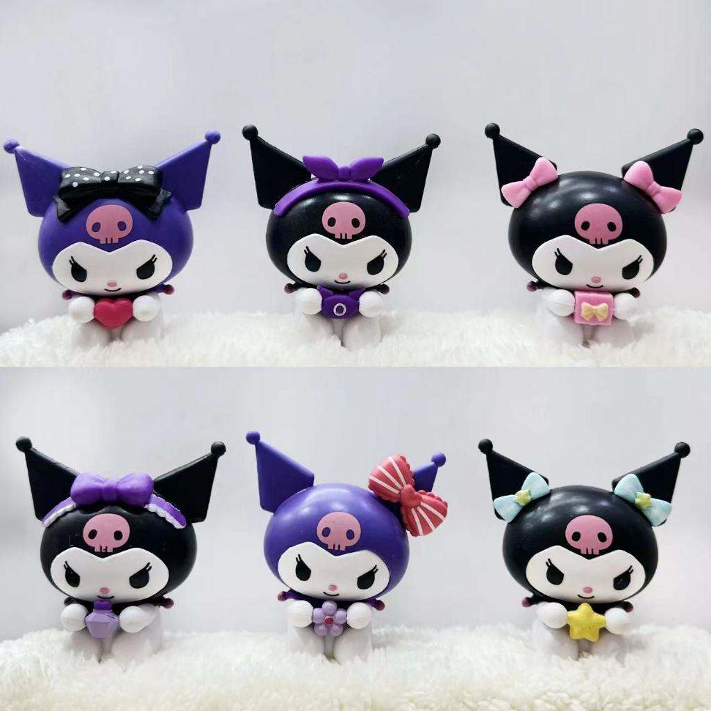 Jual Topper Kue Sanrio Set 4-8cm Topper My Melody Topper Kuromi Topper ...