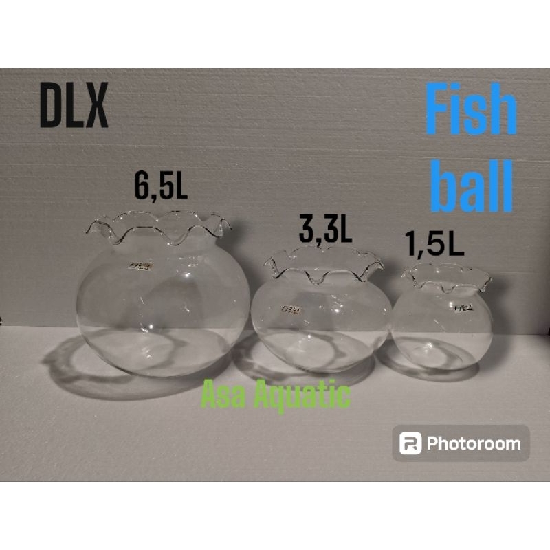 Jual Fish ball aquarium bulat DLX 1,5L / 3,3L / 4,2L / 6,3L | Shopee ...