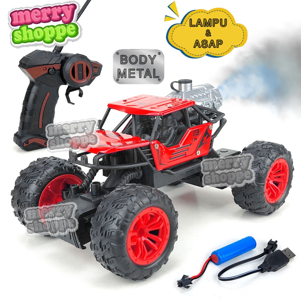 Jual Mobil RC Remote Control Offroad Asap Body Besi ROCK CRAWLER ...