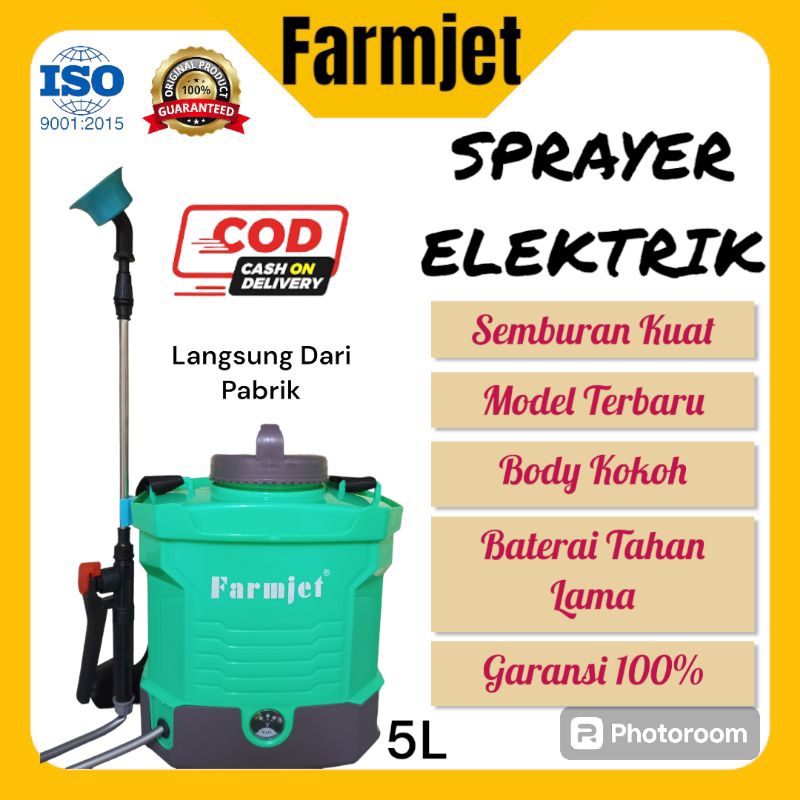 Jual POMPA SPRAYER ELEKTRIK 5 LITER (644) | Shopee Indonesia