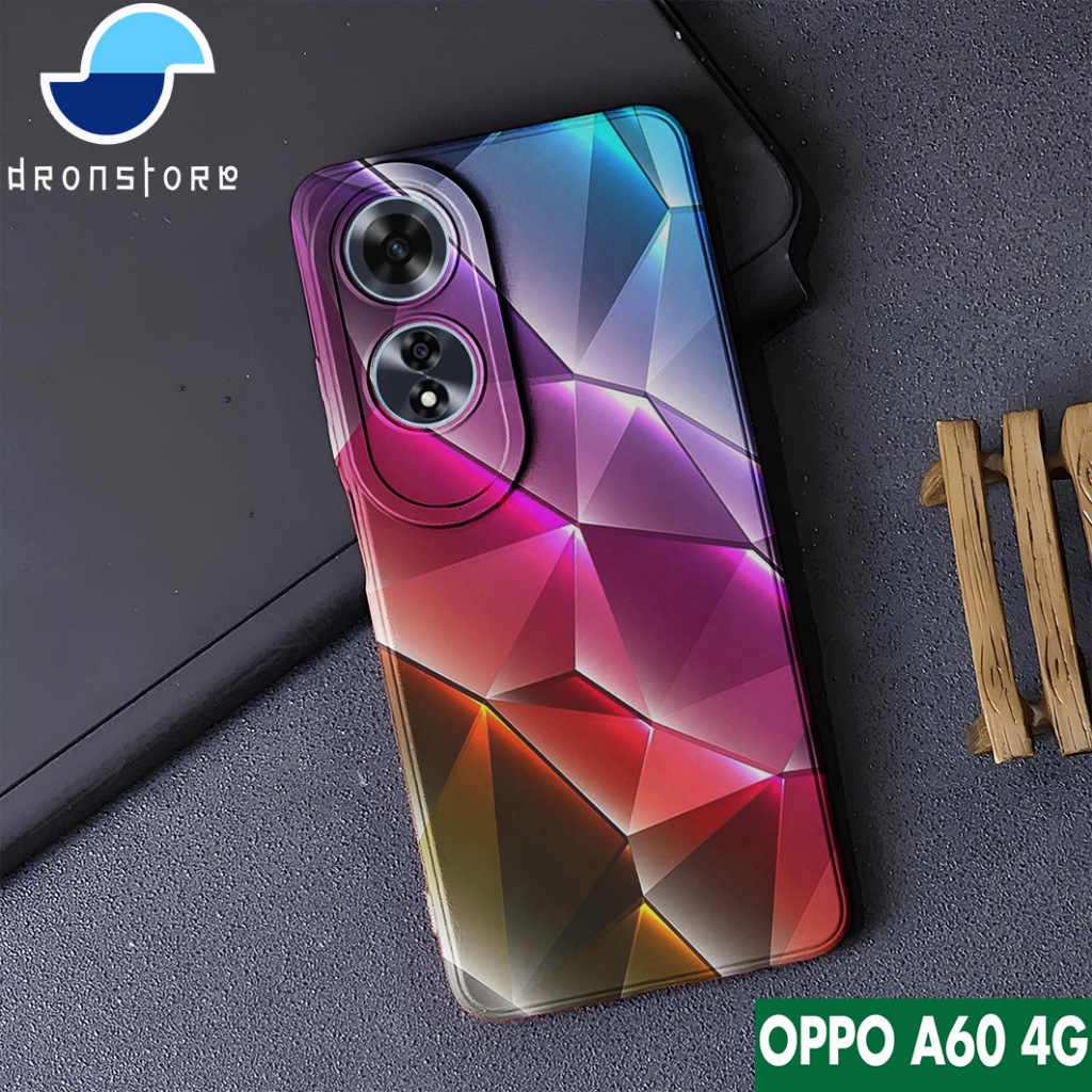 Jual CASE OPPO A60 4G MOTIF ABSTRAK - 06 - SOFTCASE PROTECT CAMERA ...