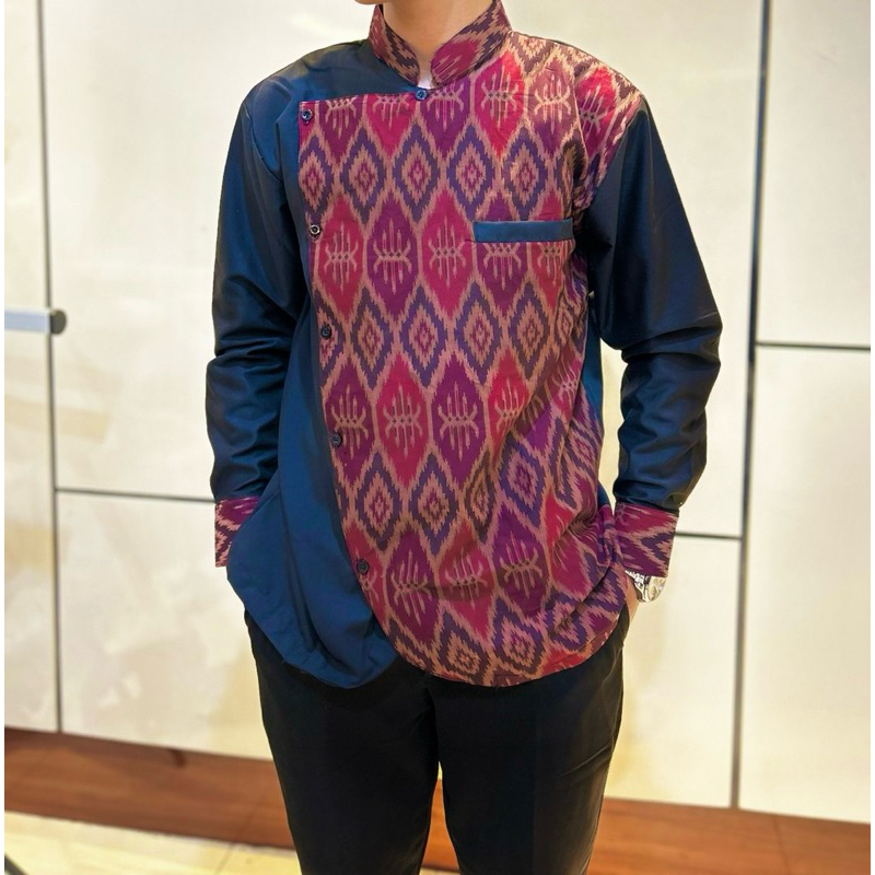 Jual batik beskap moderen asmoro katun haluas | Shopee Indonesia