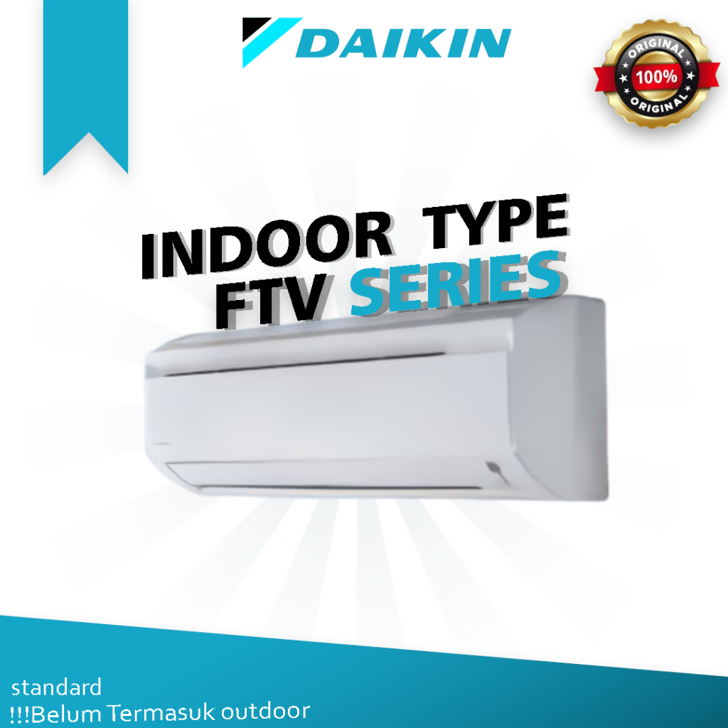 Jual INDOOR AC DAIKIN 2 PK MALAYSIA FTV50CXV14 BARU | Shopee Indonesia