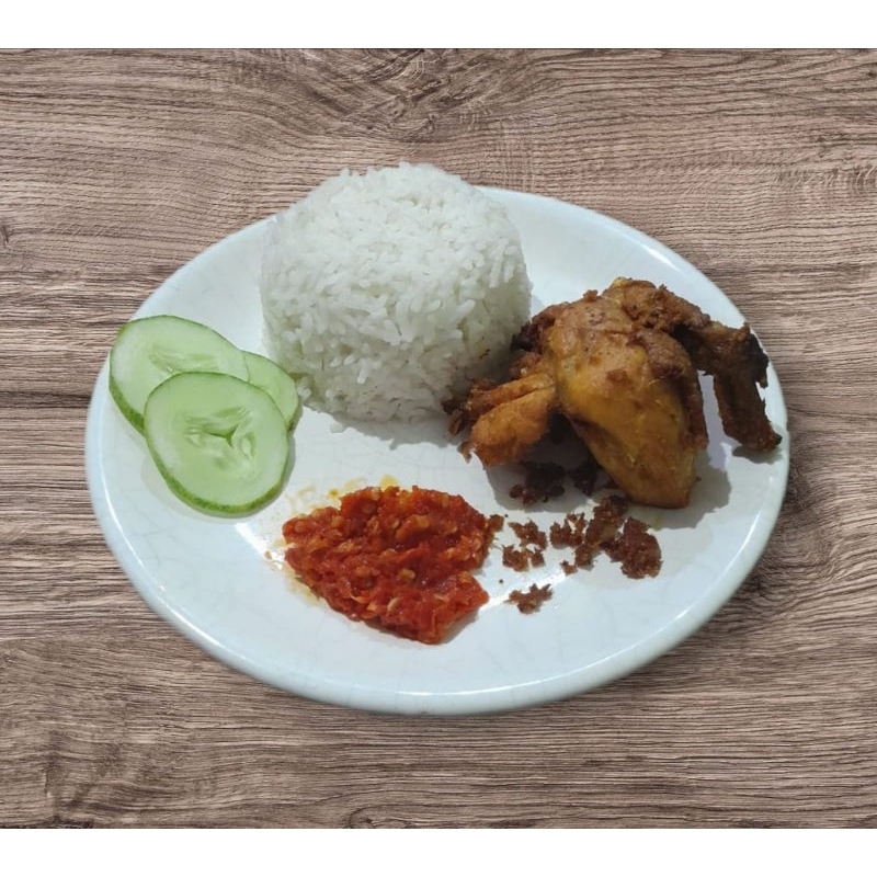 Jual Paket Nasi Ayam Goreng Bumbu | Shopee Indonesia