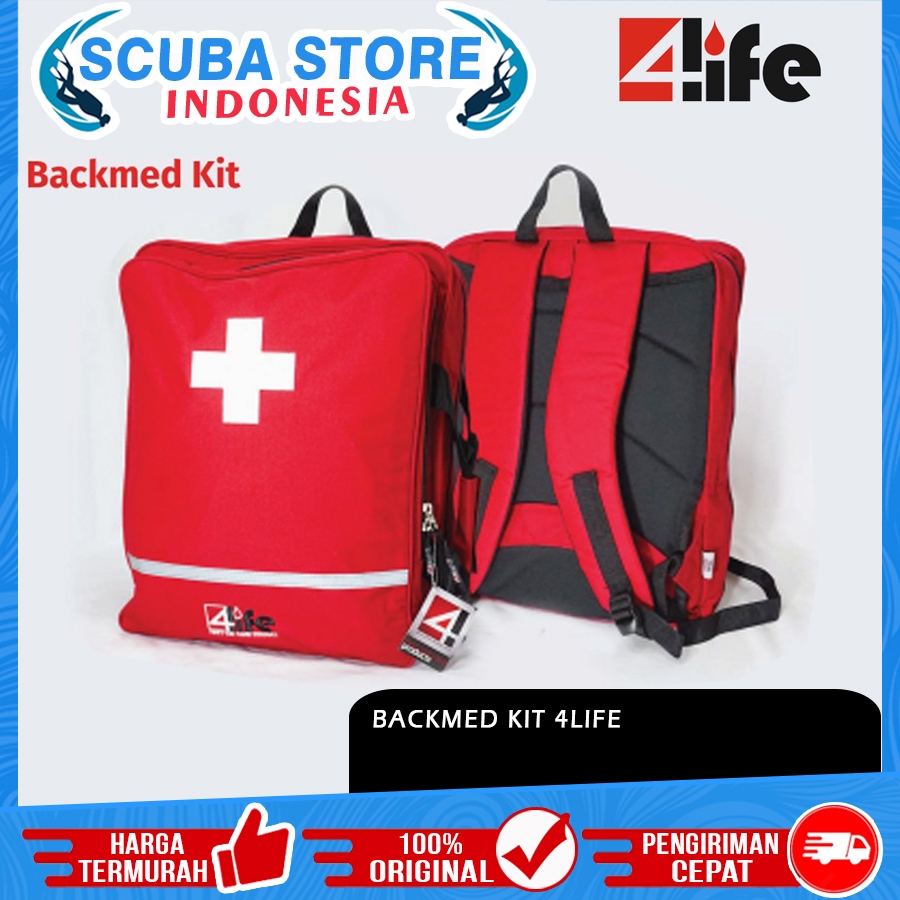 Jual Tas P3K Medical 4Life Backmed Kit Emergency Kit Peralatan Medical ...