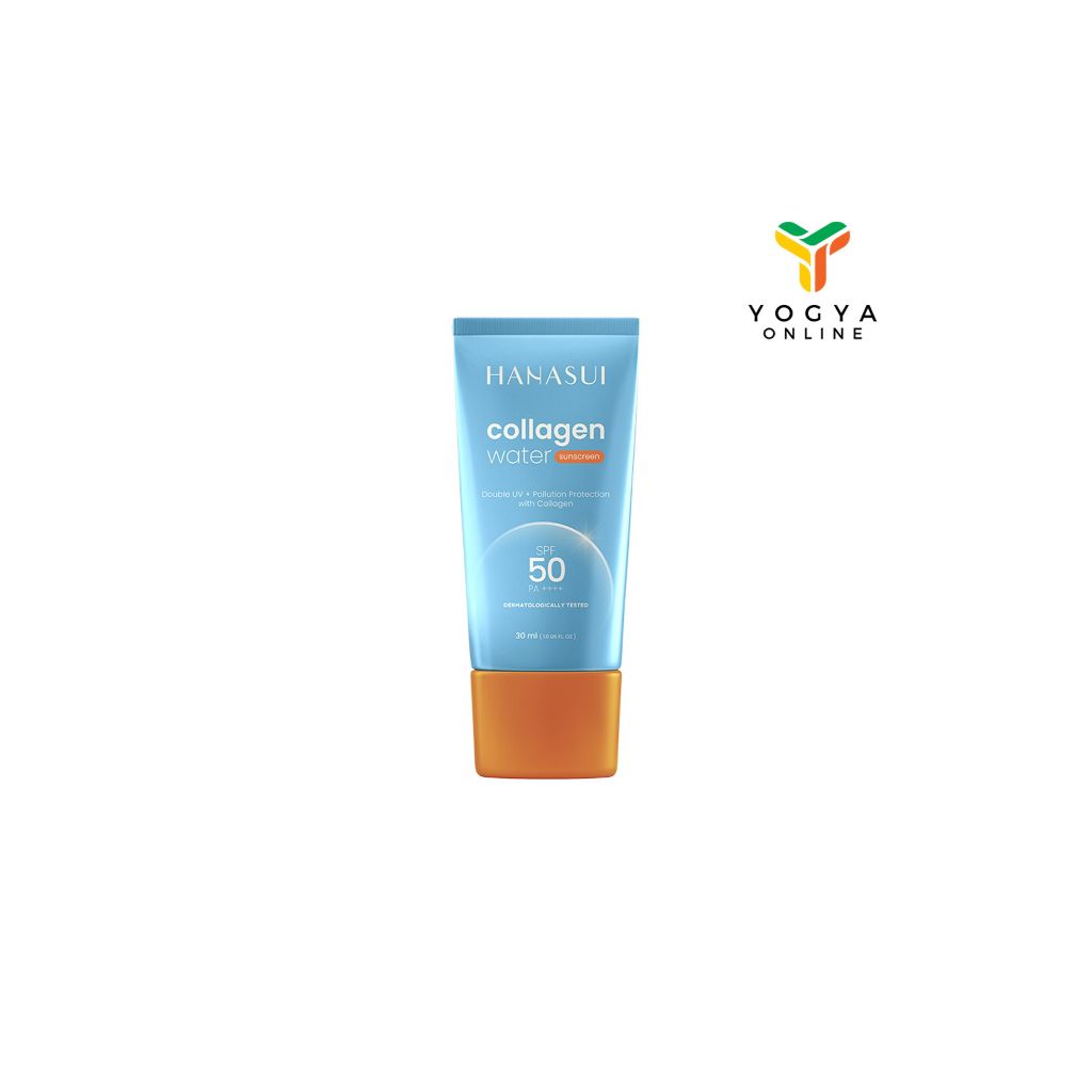 Jual Hanasui Sunscreen Collagen Water Spf50 30Gr | Shopee Indonesia