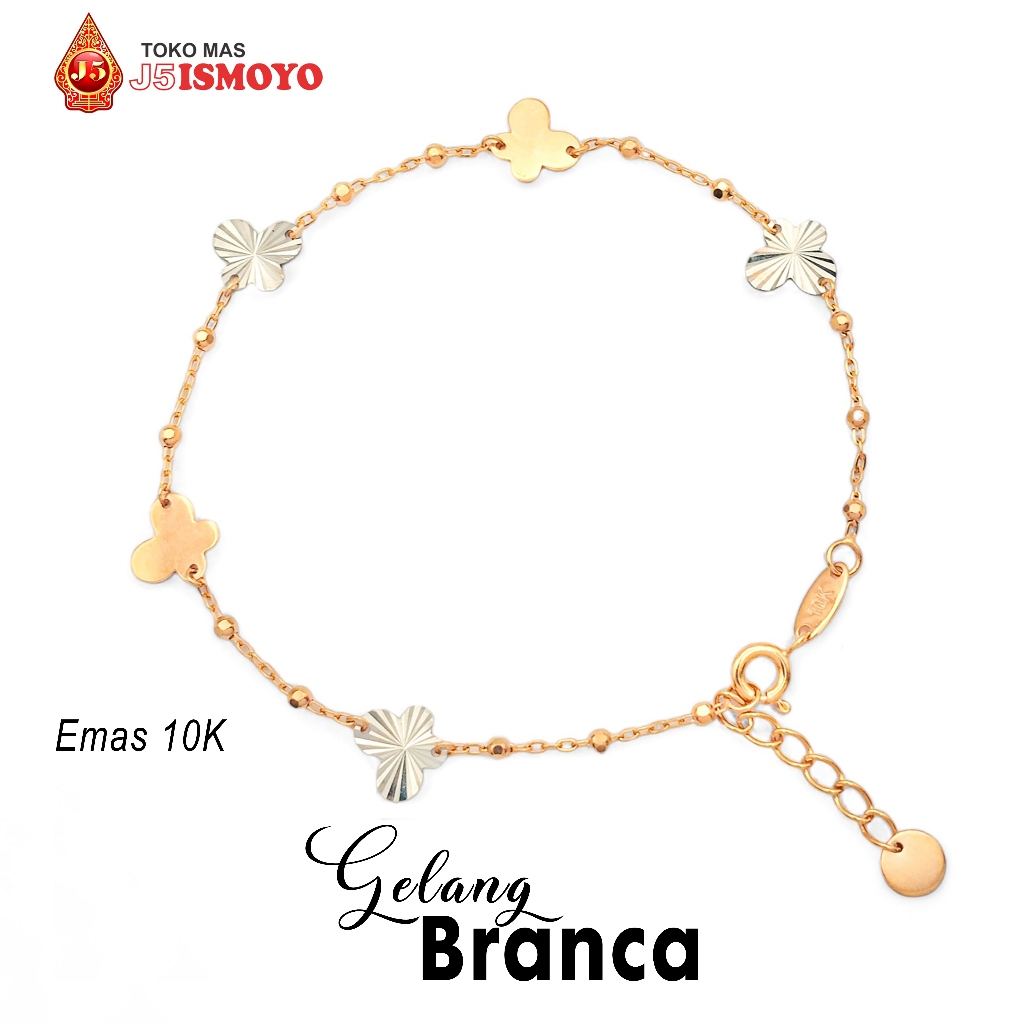 Jual J5Ismoyo Gelang Emas Model Rantai Variasi Toys Branca | Shopee ...