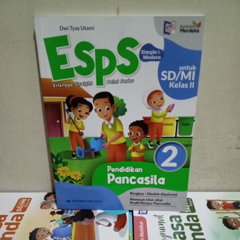 Jual Buku ESPS Pendidikan Pancasila 2 Untuk SD/MI Kelas II Kurikulum Merdeka | Shopee Indonesia