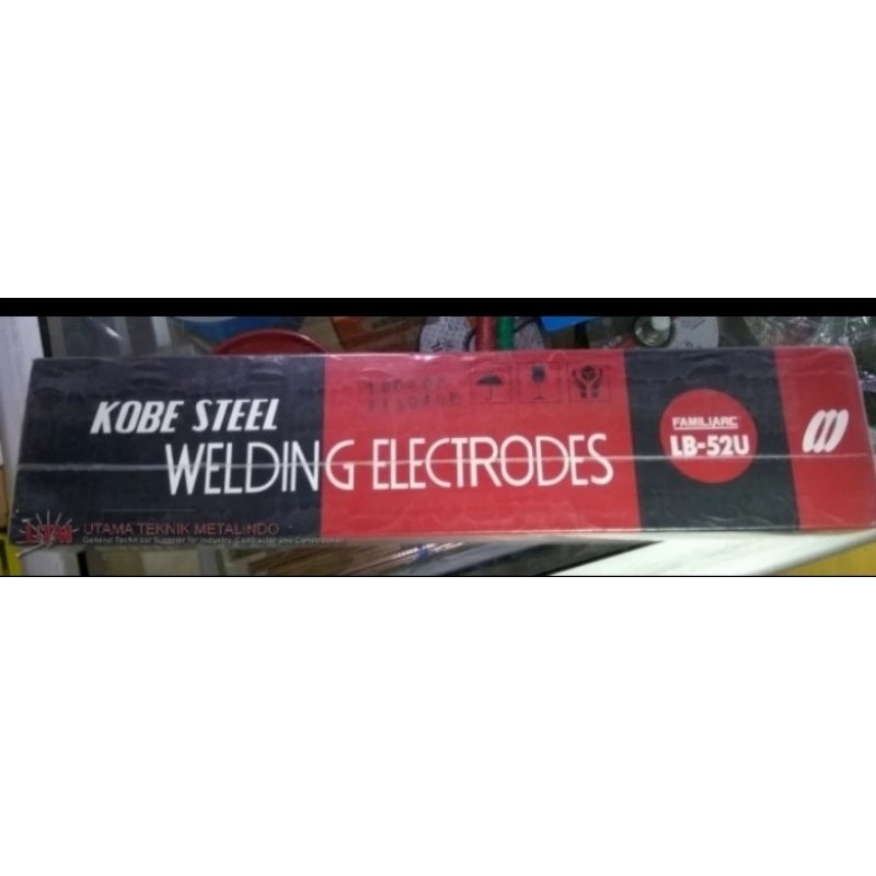 Jual Kawat Las KOBE steel LB-52U AWS E7016 dia 2,6mm|3,2mm|4,0mm 5Kg | Shopee Indonesia