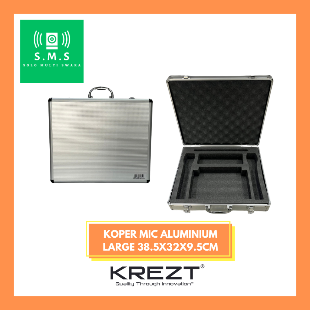 Jual Hardcase Microphone Aluminium Medium 2| Koper Mik Aluminium | Box ...