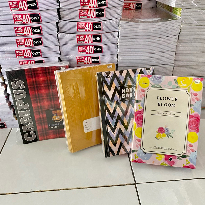 Jual (10 PCS) BUKU TULIS BOXI BOXY OKEY 50 LEMBAR (PRODUK DARI KIKY ...